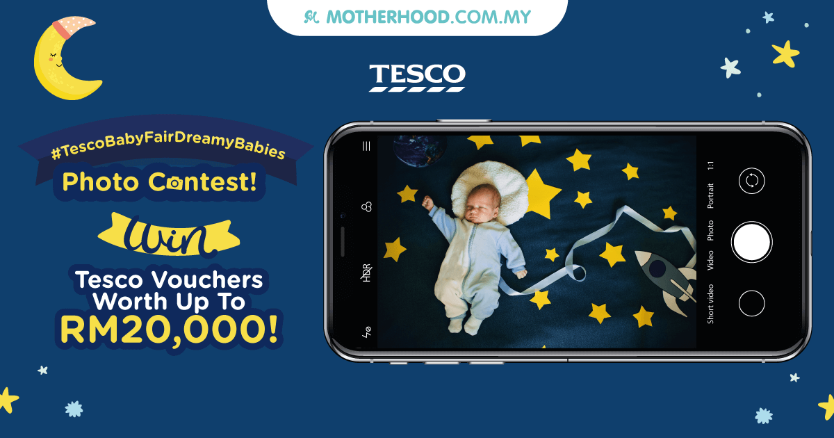 Snap Dreamy Baby Pictures to WIN Tesco Cash Vouchers Worth up to RM20,000!