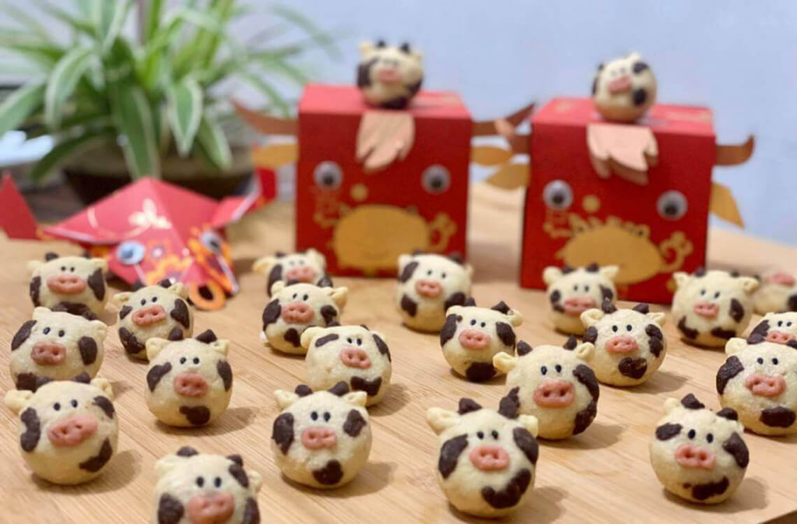 Welcome the Year of the Ox with This Adorable "Ox Almond Butter Cookies ...