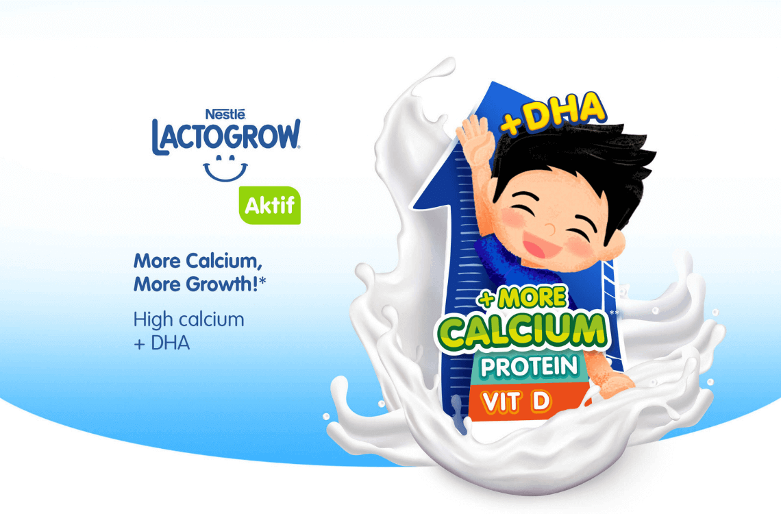 Introducing The NEW NESTLÉ LACTOGROW® Aktif: A Growing-up Milk ...