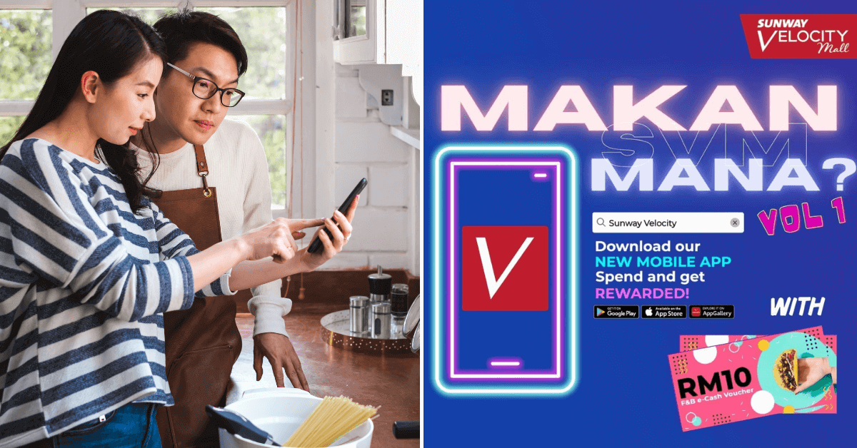 Hungry? Let's Just Tapau Food at Sunway Velocity Mall!