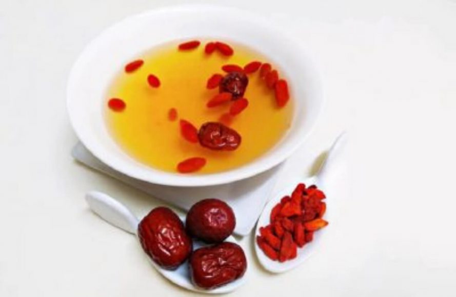 Goji Berries and Red Dates Tea to Boost Fertility, Immunity, Eye, Liver