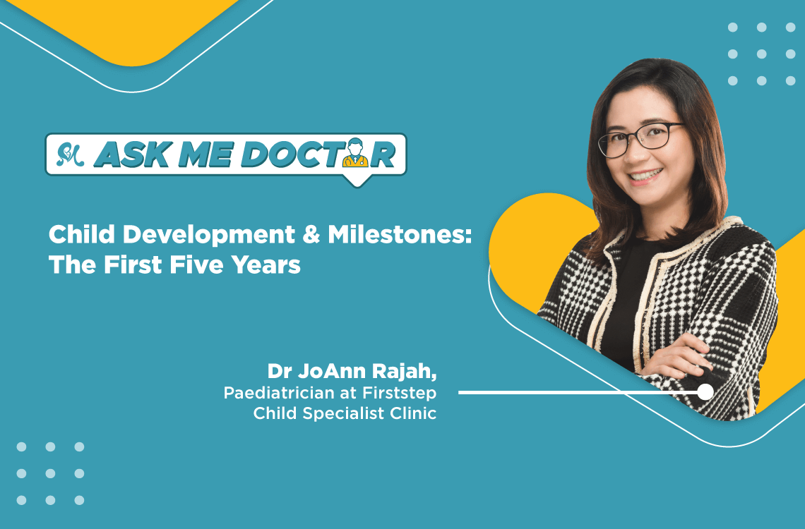 AskMeDoctor! S3 Ep1 - Children Development & Milestones: The First Five ...