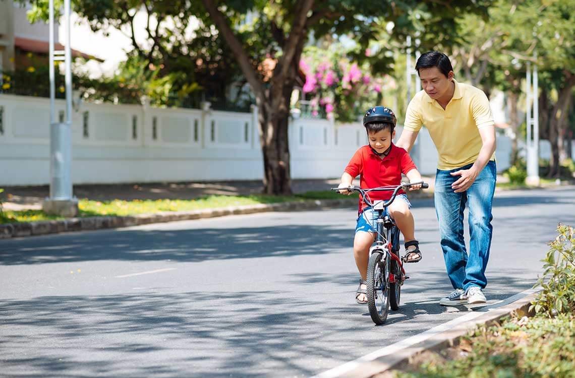 How to Train Your Kids to Ride a Bicycle | Motherhood Malaysia