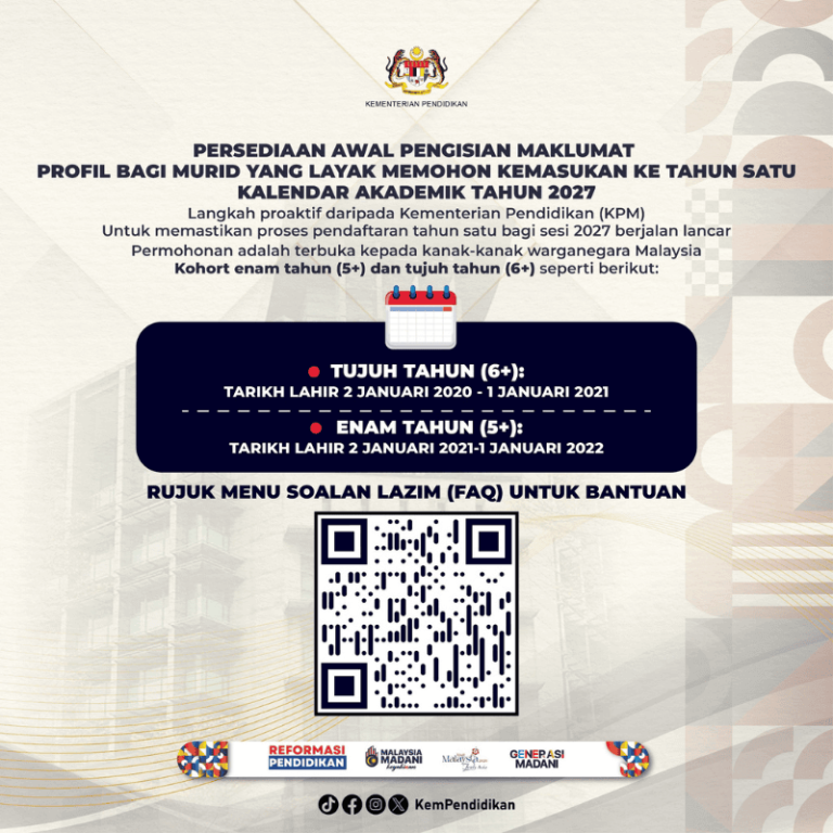 Step-by-Step: How to Register Your Child for Year 1 2027 - May 2026 ...