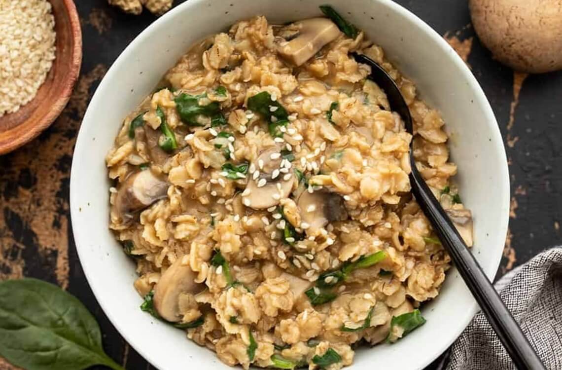 Resepi Oat Gurih Yang Unik & Savoury, Menu Sahur Penuh Nikmat