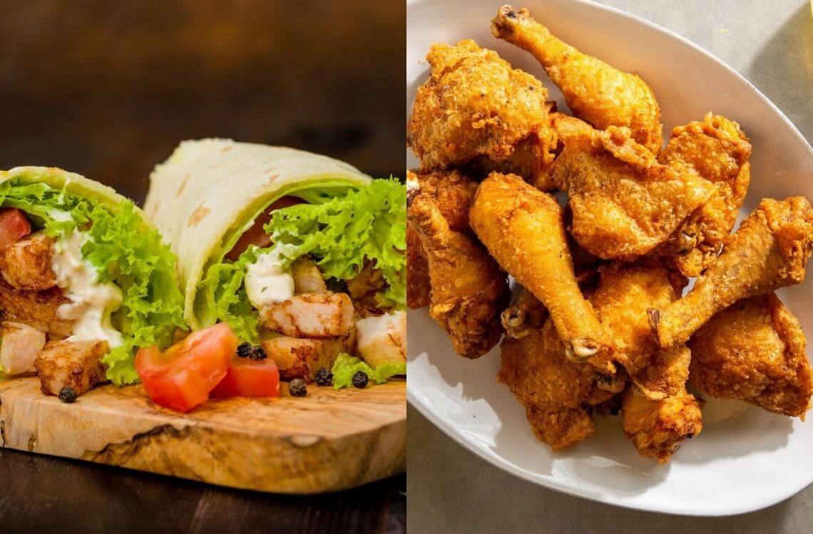 Resepi Wrap Ayam 'Crispy' Yang Simple Untuk Sahur