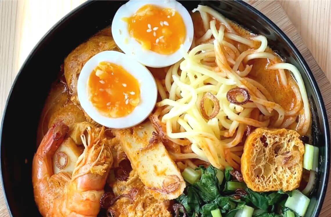 Resepi Mi Kari Mudah, Cepat dan Lazat, Sesuai untuk Iftar atau Moreh