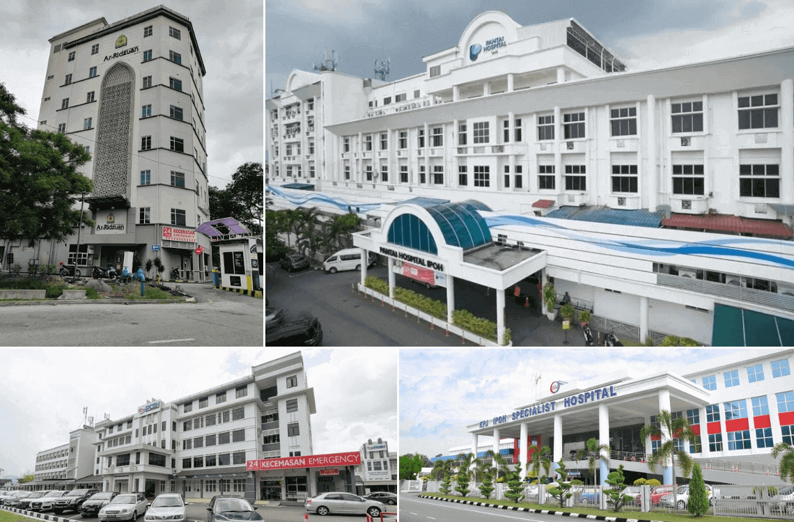Pakej Bersalin di 4 Hospital Bersalin Swasta di Perak (2026)